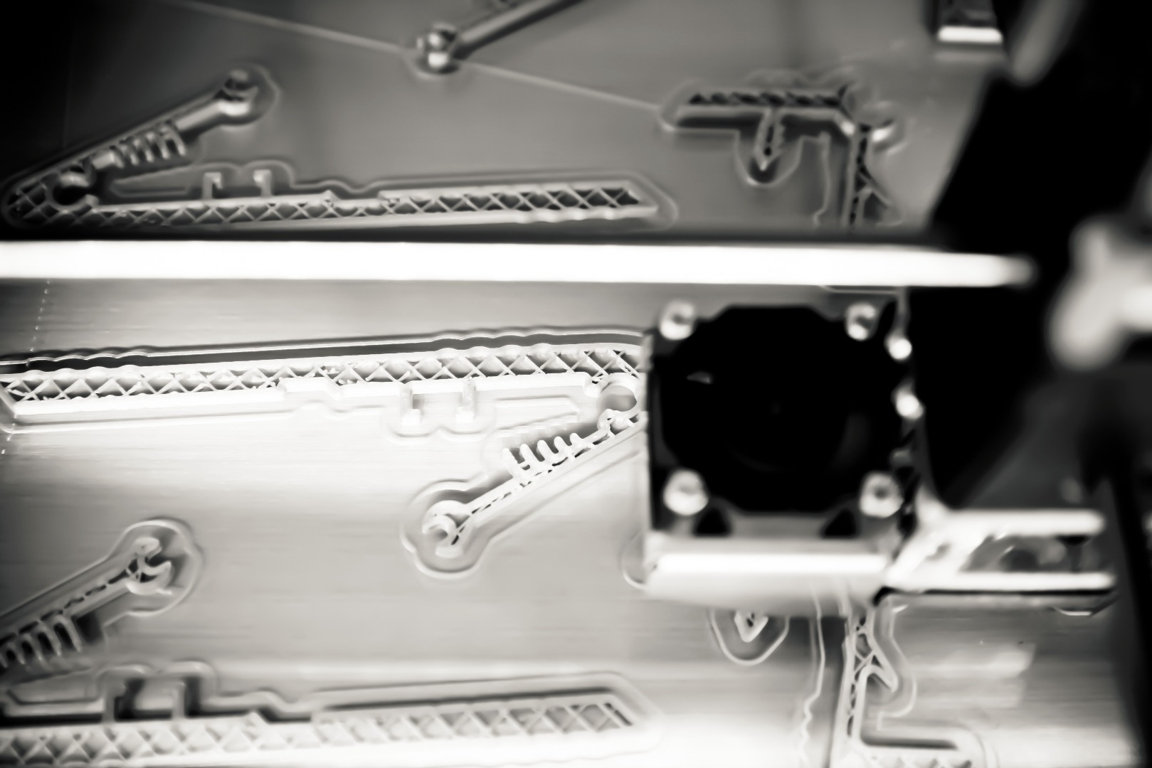 Printing 3D profiles for test